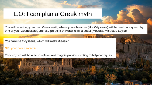 Adventures of Odysseus English | Teaching Resources