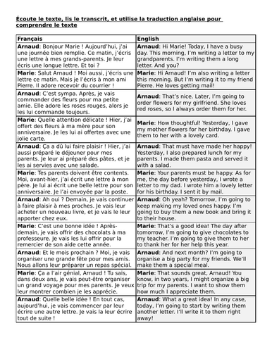 08. GCSE FRENCH: Direct & Indirect Object Pronouns (Multiple topics / 3 ...