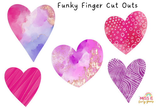 Valentine’s Funky Finger Board | Teaching Resources