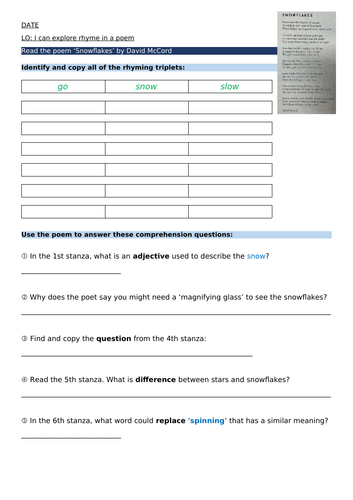 LKS2 Guided Reading Poetry Sequence (7 Lessons) - I Am The Seed ...