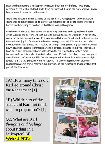 EDUQAS GCSE English Language Paper 2 Q5: An Idiot Abroad (Dwarf Village ...