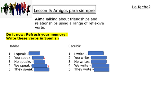Module 3 Mi gente, mi mundo - Amigos para siempre - 2 LESSONS Spanish ... Module 3 Mi gente, mi mundo - Amigos para siempre - 2 LESSONS Spanish ...