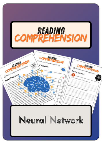 Reading Comprehension - Neural Network + Solutions | Teaching Resources