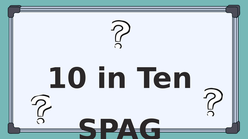 Year 6 SPaG Revision Quizzes | Teaching Resources