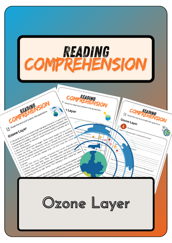 Reading Comprehension - Ozone Layer + Solutions | Teaching Resources