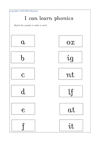 Phonics Set 1 | Teaching Resources