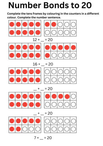 Number bonds to 20 | Teaching Resources