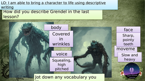 Beowulf Writing Unit - 10 Outstanding English Lessons for KS2 ...