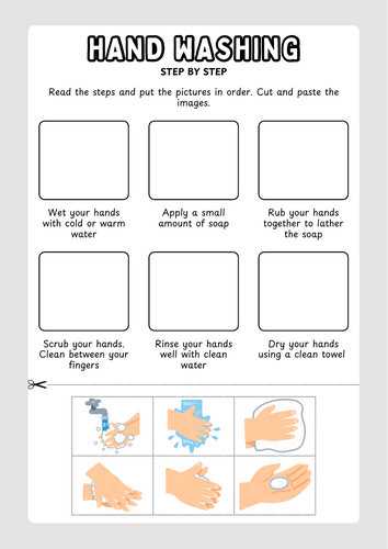Personal hygiene - Lesson 1 - Washing hands and brushing teeth ...