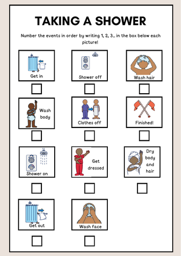 Personal hygiene - Lesson 2 - Bathing and Showering | Teaching Resources