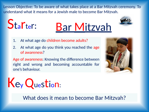 Bar Mitzvah - Son of the Commandment | Teaching Resources