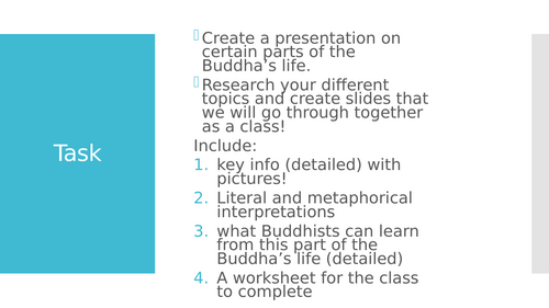 Life of the Buddha | Teaching Resources