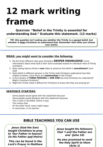 CHRISTIAN BELIEFS 2: Trinity | Teaching Resources