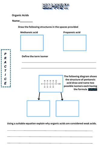 Organic Acids I | Teaching Resources