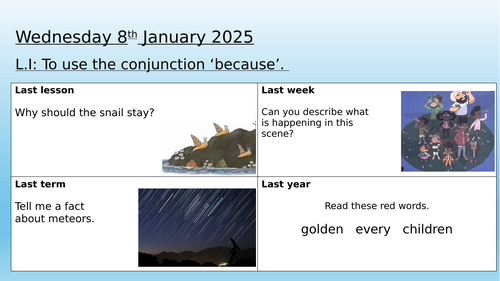 The Snail and the Whale English planning | Teaching Resources