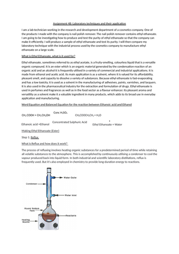 Assignment 4B: Laboratory techniques and their application | Teaching ...