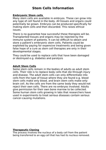 AQA GCSE Cell Biology Series of Full Lessons | Teaching Resources