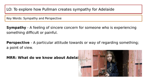 Philip Pullman's The Ruby in the Smoke - Powerpoints Only | Teaching ...