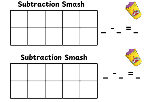 Subtraction Smash | Teaching Resources