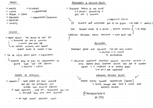 JEKYLL AND HYDE Revision Analysis of all chapters with a summary of each and Context | Teaching ...