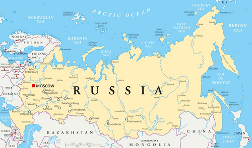 Human and Physical Geography of Russia KS2 | Teaching Resources