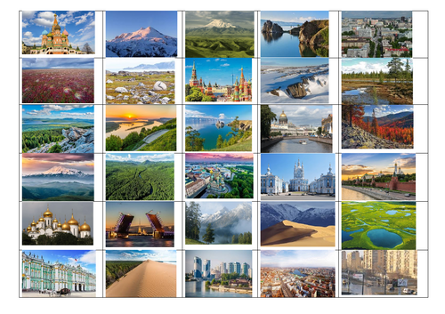 Human and Physical Geography of Russia KS2 | Teaching Resources