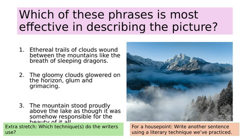 Paper 1 - Q2 analysis using What How Why | Teaching Resources