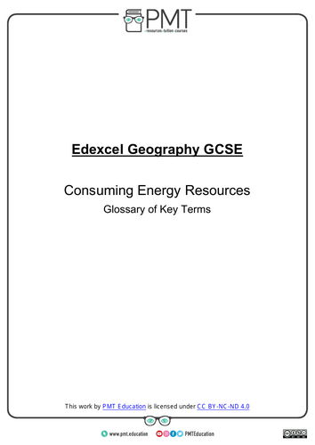 Edexcel B GCSE Geography Paper 3 Revision Pack | Teaching Resources