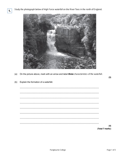 AQA GCSE Physical Landscapes of the UK (Rivers & Coasts) | Teaching ...