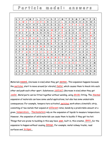 Year 7 - Particulate of nature L2 Particle model | Teaching Resources