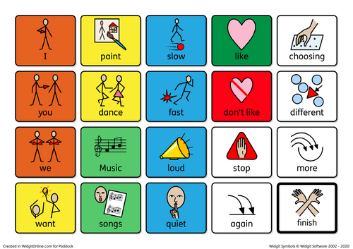Music comm board | Teaching Resources