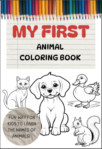 Animals coloring book | Teaching Resources