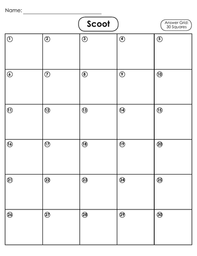 Pronoun scoot. | Teaching Resources