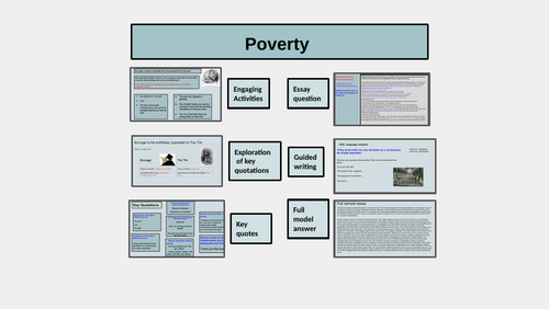 Poverty in 'A Christmas Carol': revision lesson and model answer ...
