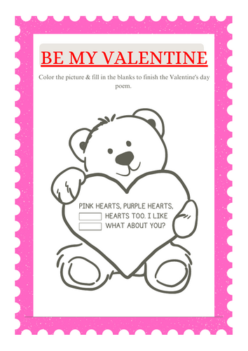 VALENTINE DAY ACTIVITY BOOK FOR KIDS (FUN AND ENGAGING WORKSHEETS ...
