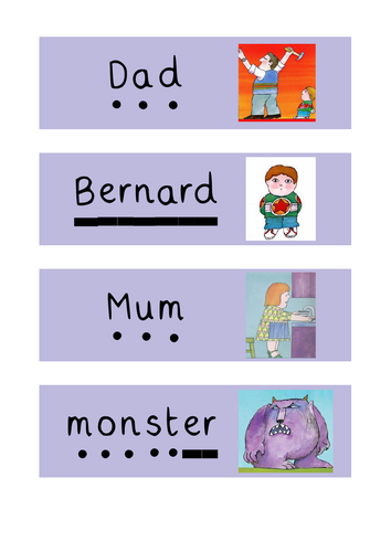 Not Now, Bernard | Teaching Resources