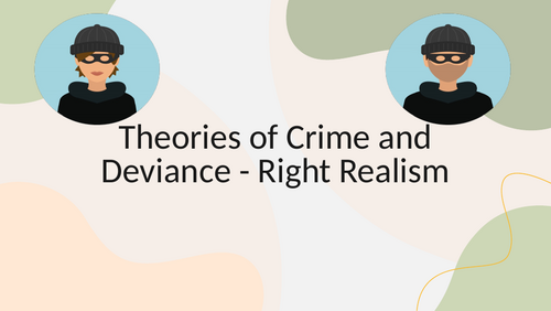Sociology Crime and deviance Lessons | Teaching Resources