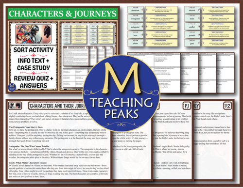Narrative Story Structure: Characters & Journeys Reading Comprehension ...