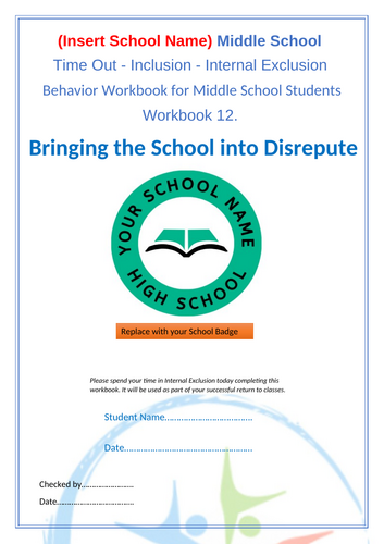 In / Out School Suspension Workbook 12. Bringing the School Into ...