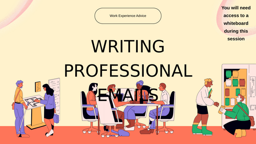 Work Experience- Writing Professional emails to an possible employer ...