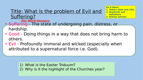 Year 8 - Desert to Garden - New Catholic RED curriculum | Teaching ...