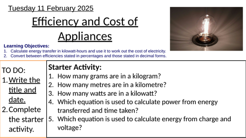 GCSE Physics Electricity Bundle: 13-Lesson Unit | Teaching Resources