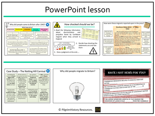 The Windrush Generation & Caribbean migration to Britain | Teaching ...