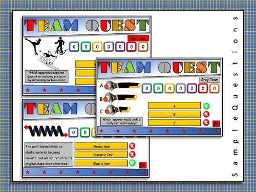 Forces - Moments Speed Pressure and Hooke's Law Interactive Smart Board ...