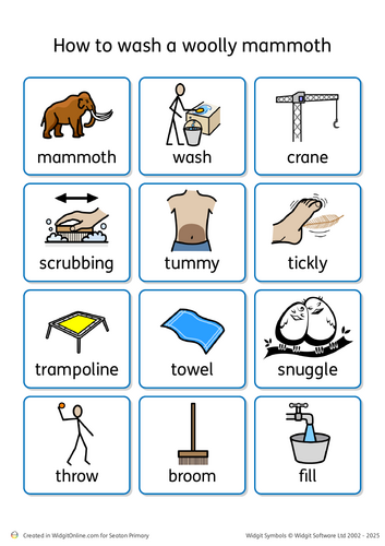 How to Wash a Woolly Mammoth KS1 Non-fiction 2 Week Unit | Teaching ...