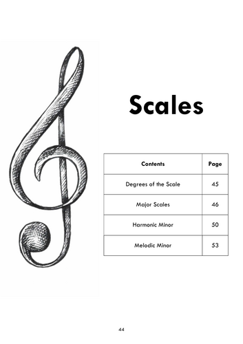 Music Theory Workbook | Teaching Resources