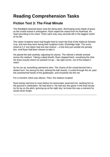 KS2 SATs Reading - Fiction Day 3 | Teaching Resources