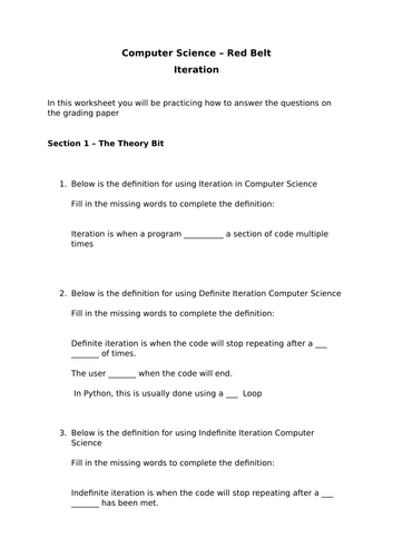 GCSE OCR Computer Science J277/02 - Practical Python Programming ... GCSE OCR Computer Science J277/02 - Practical Python Programming ...