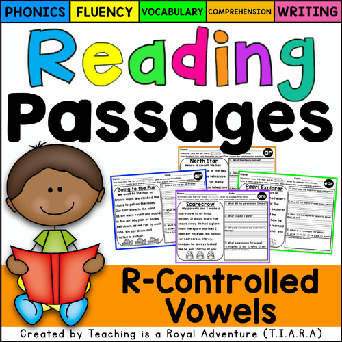 R-controlled vowel reading passages. | Teaching Resources
