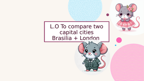 KS1 Geography To compare two capital cities | Teaching Resources